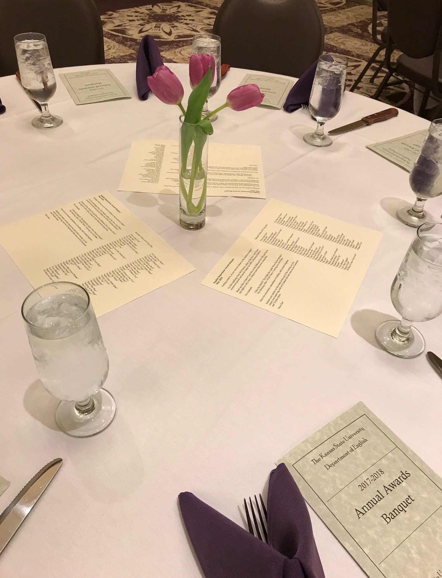 2017-2018 Annual Awards Banquet – K-State English