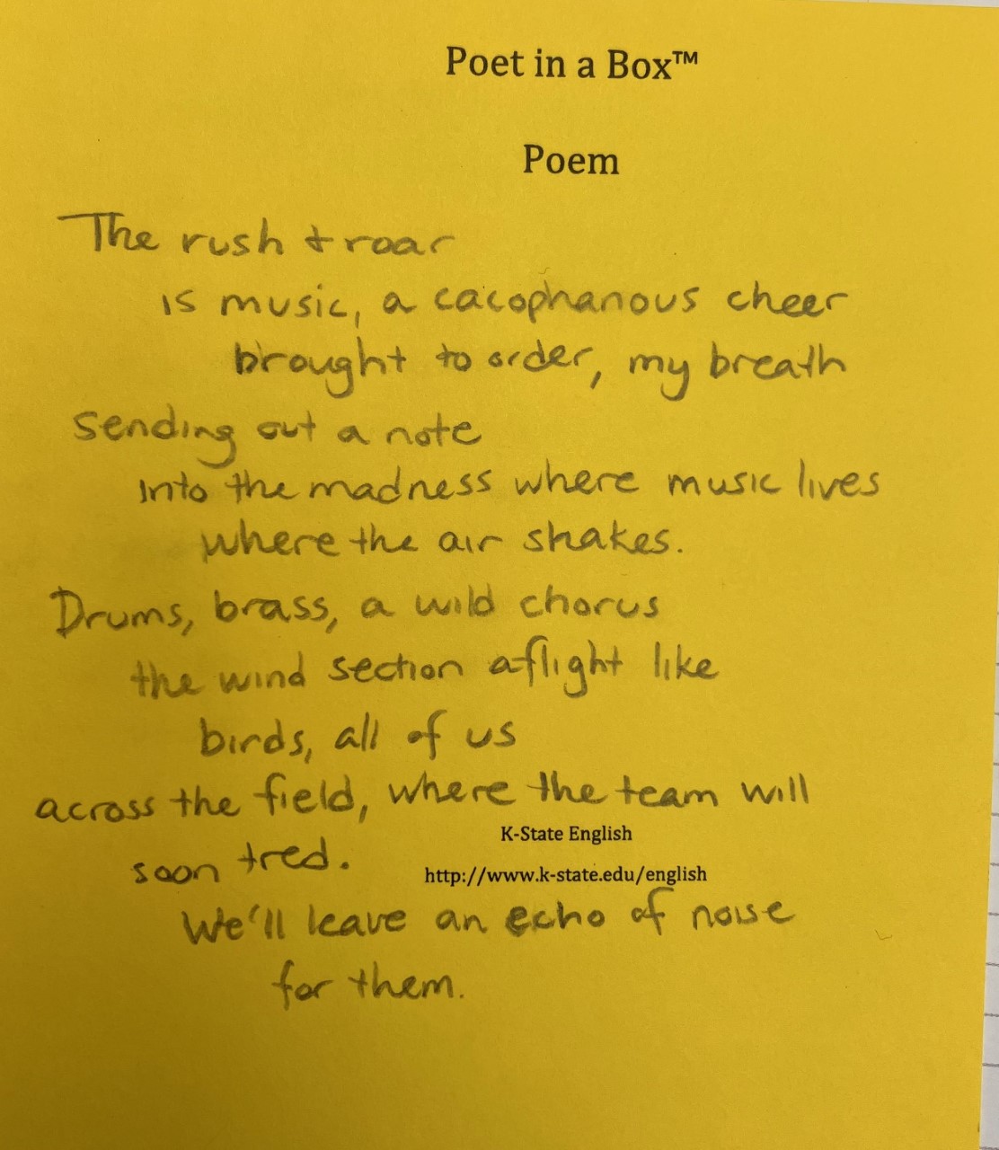 Open House 2024 – K-State English