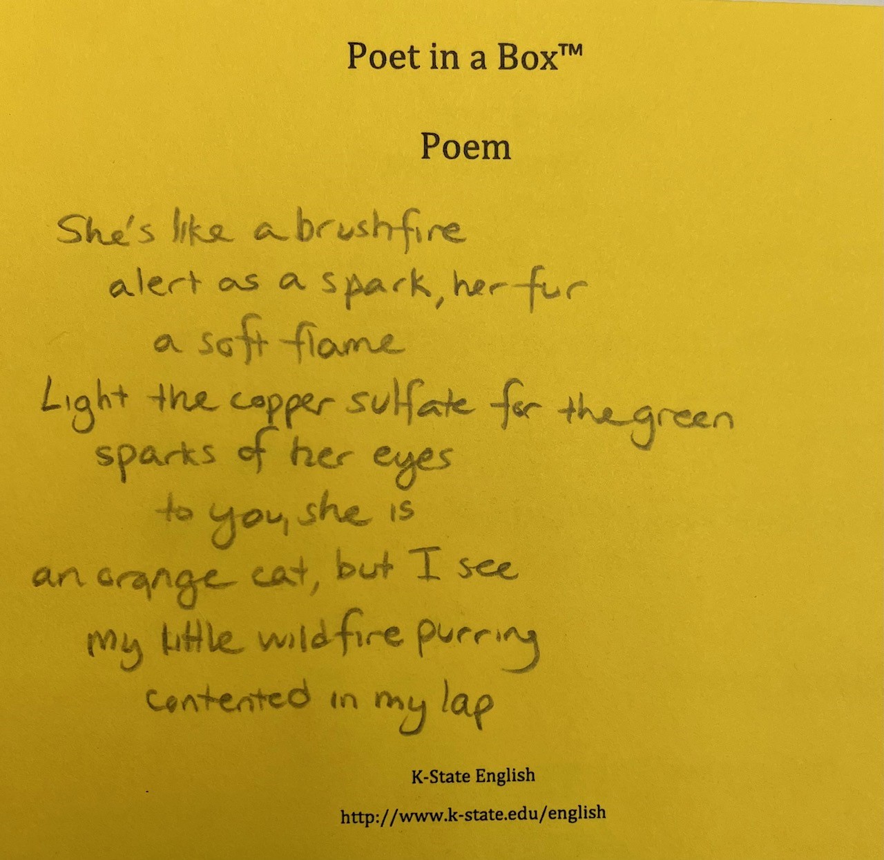 Open House 2024 – K-State English