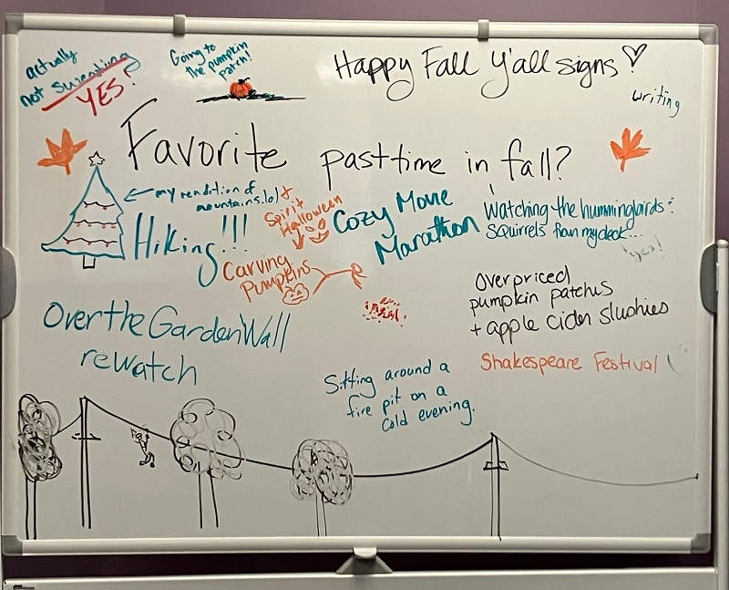 Found Object: Pleasures of Fall – K-State English